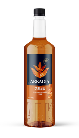 1L Arkadia Caramel Syrup - Sicilia Coffee